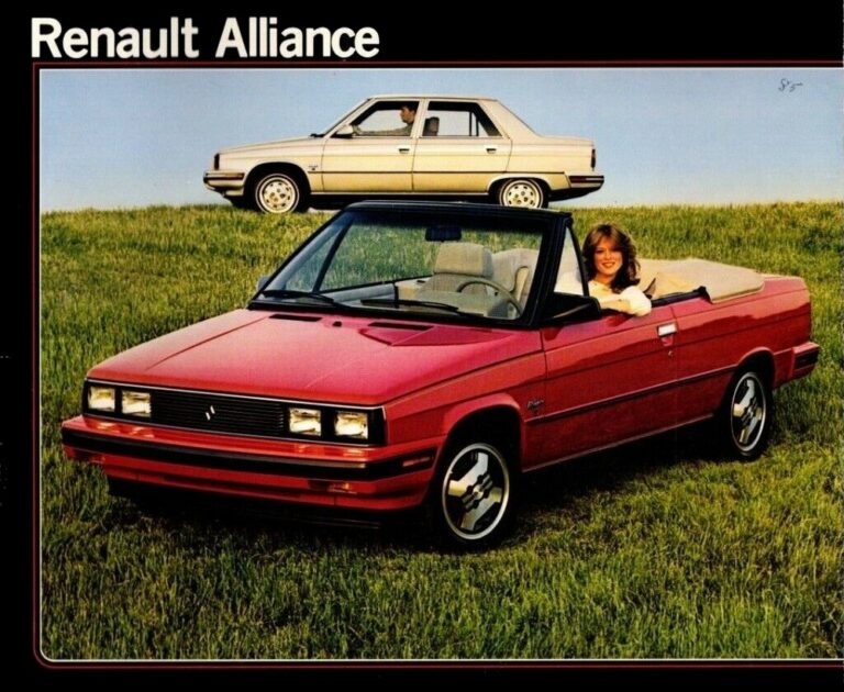 Renault Alliance Convertible (1985-1986) - l'Automobile Ancienne