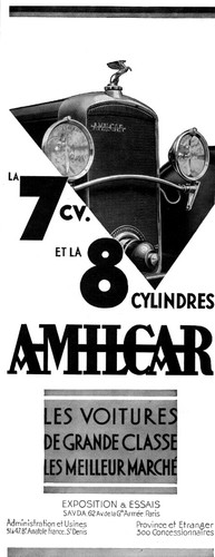 Amilcar : roi du cyclecar et des petites autos à grande vitesse