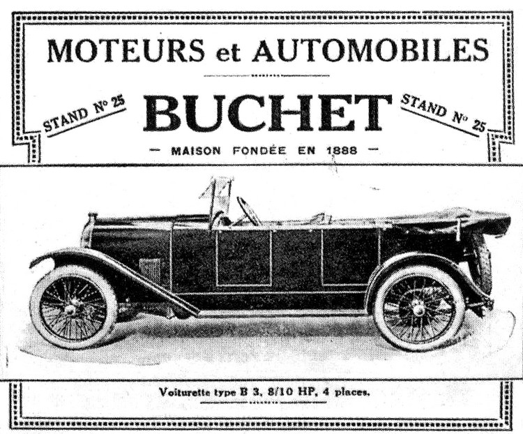 Buchet : l'histoire de la marque - l'Automobile Ancienne