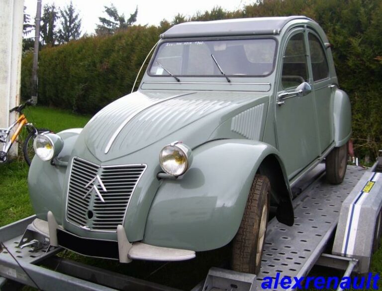 Nuancier Citroën - Vert Embrun (AC 511) - l'Automobile Ancienne