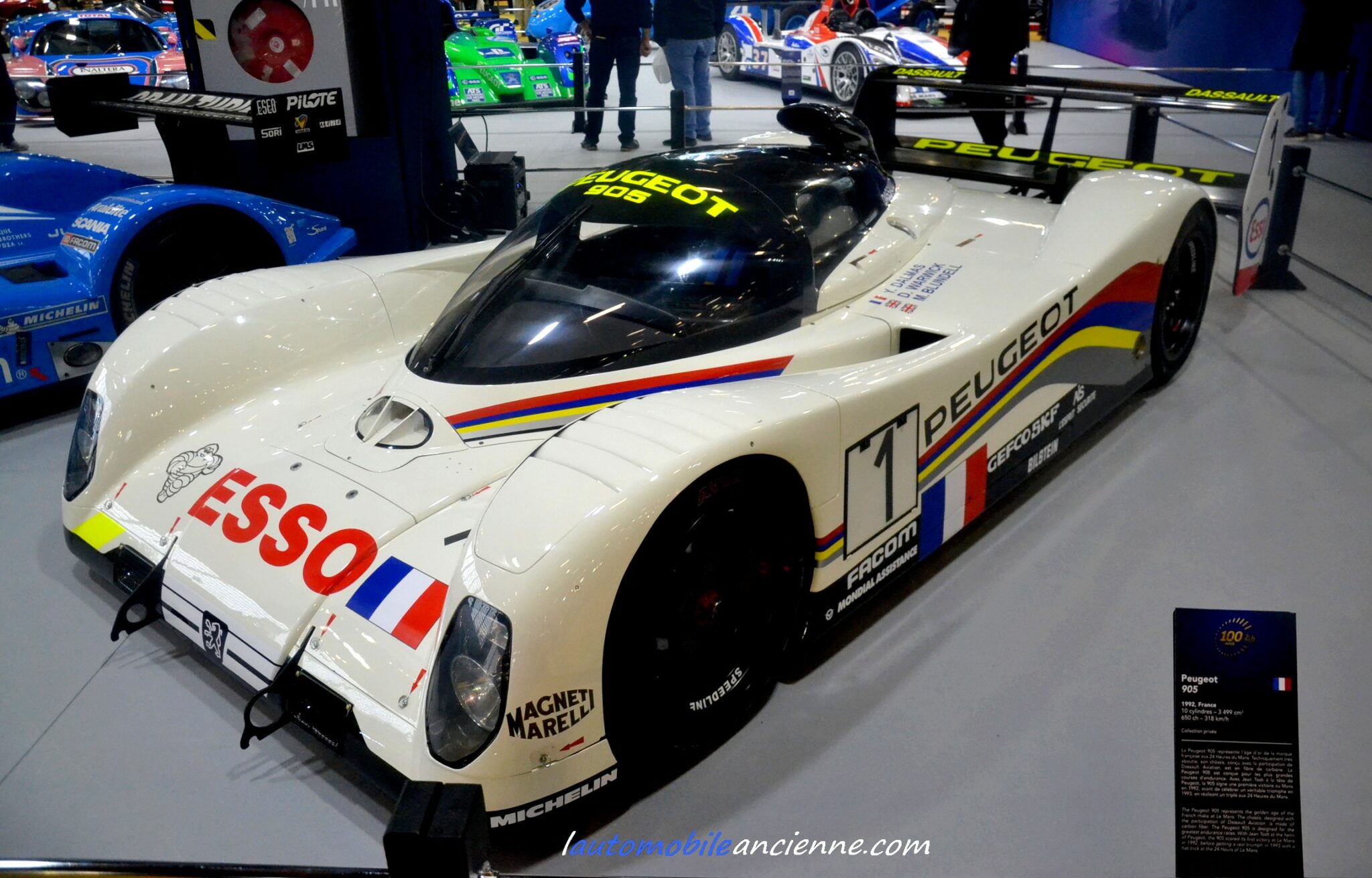 La page de la Peugeot 905 - l'Automobile Ancienne