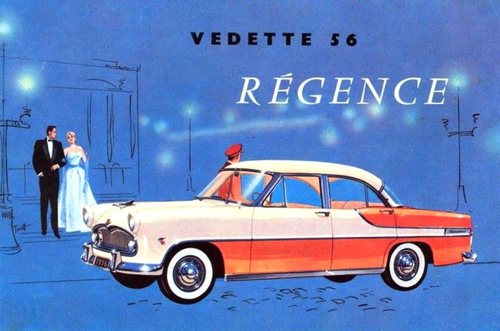La page de la Simca Vedette - l'Automobile Ancienne