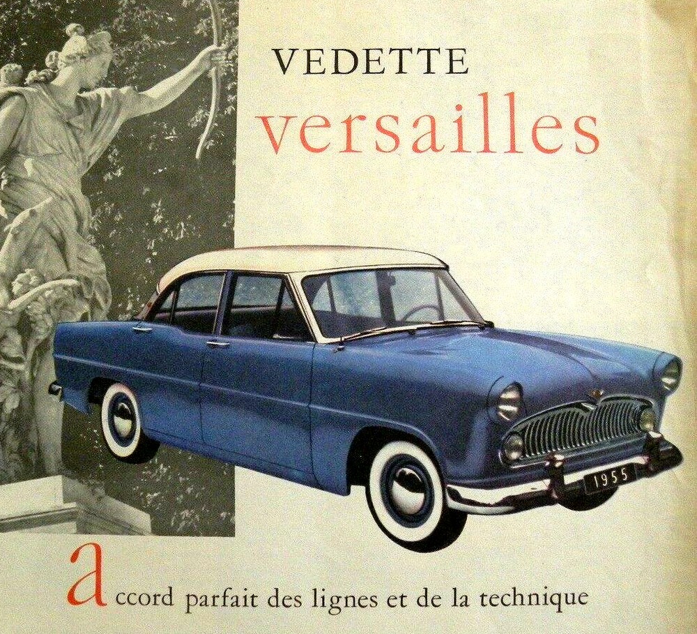La page de la Simca Vedette - l'Automobile Ancienne