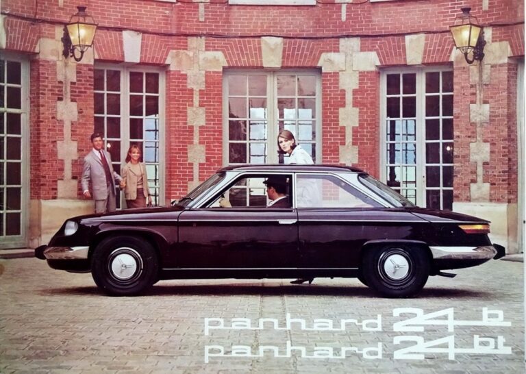 La page de la Panhard 24 - l'Automobile Ancienne