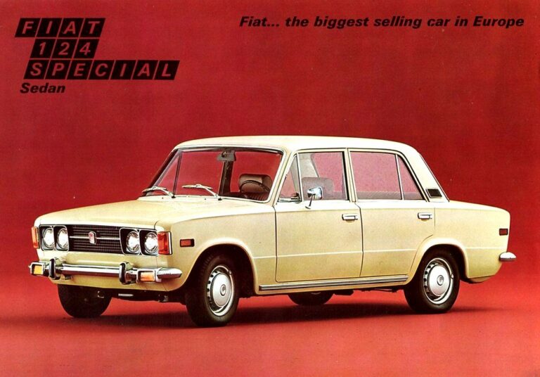 La page de la Fiat 124 - l'Automobile Ancienne