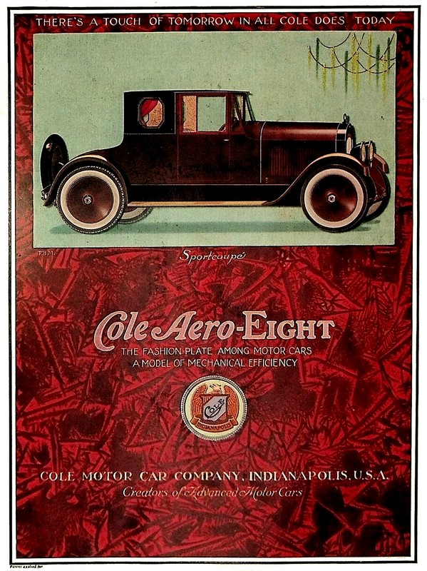 Cole Motor Car Company - l'Automobile Ancienne