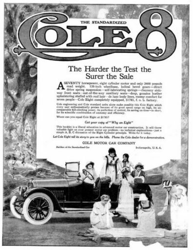 Cole Motor Car Company - l'Automobile Ancienne